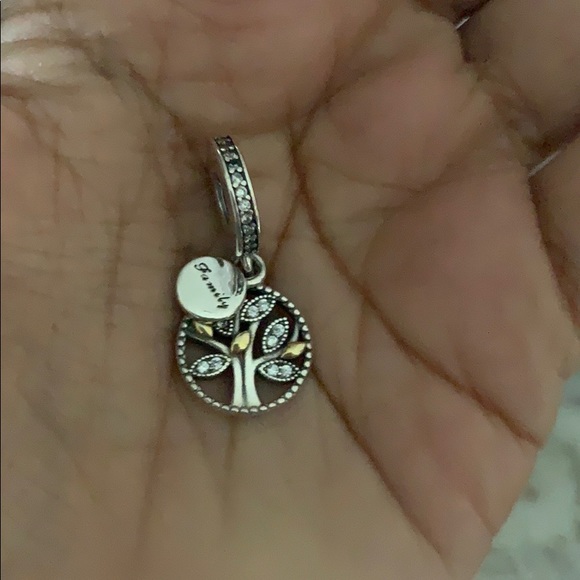 Pandora | Jewelry | Pandora Family Tree 4k Dangle Charm | Poshmark